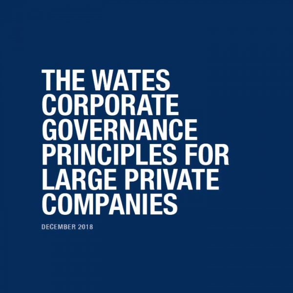 The Wates Principles Report - Wates