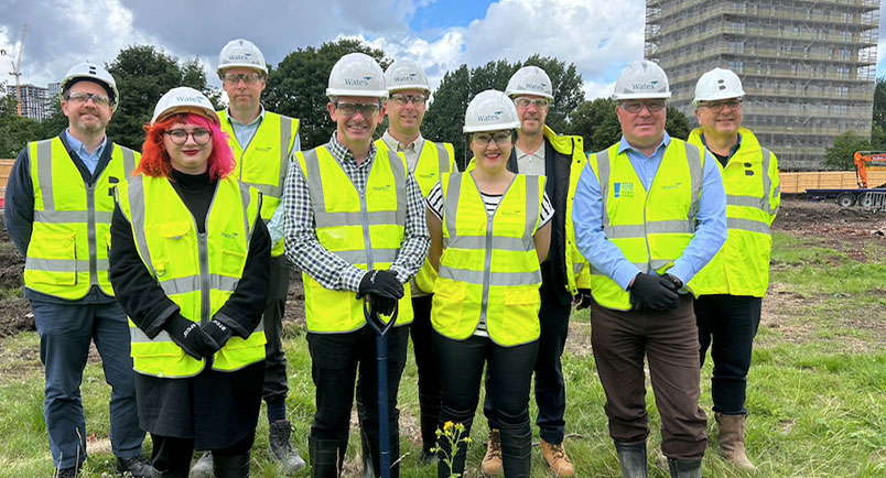 We have started on the first housing scheme for Manchester City Council ...