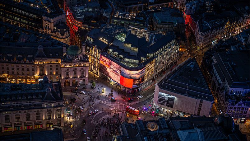 Behind the Lights - Piccadilly’s Lucent project completed for Landsec