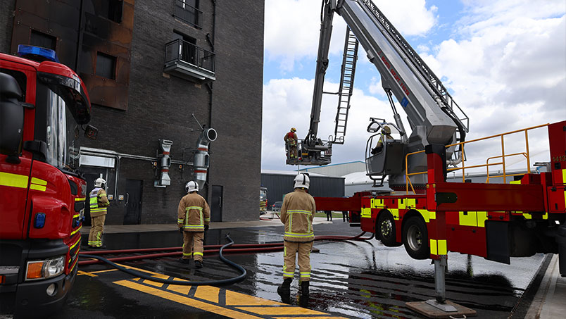 Landmark new training and development academy for Merseyside fire and rescue service completed ...