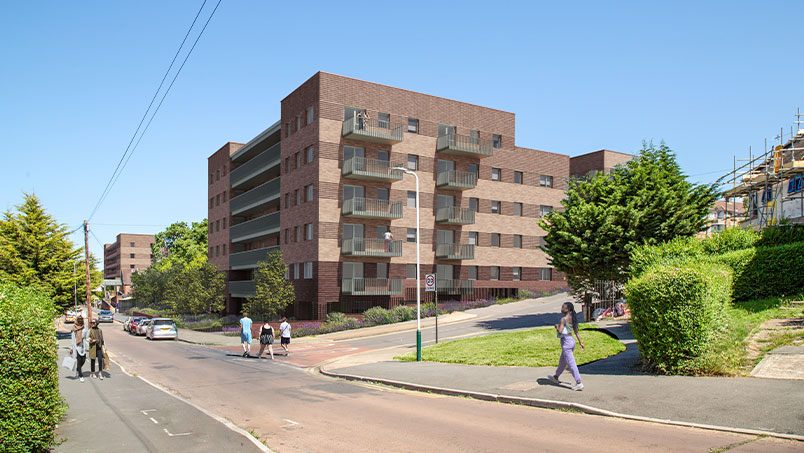 Planning submitted for 138 new affordable homes in Havering - Wates