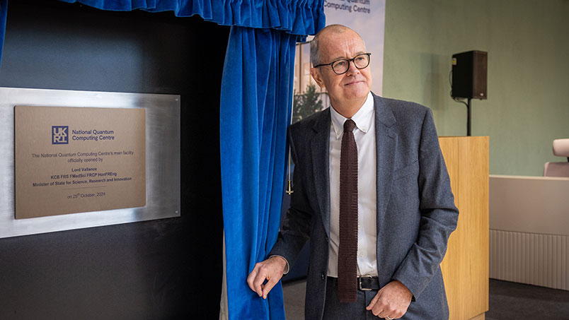 UK’s first National Quantum Computing Centre opened - Wates