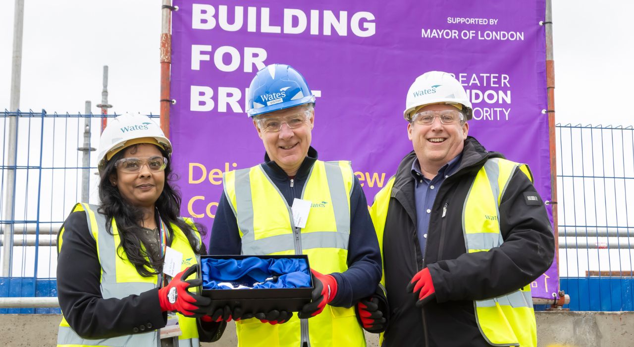 Milestone moment in Church End with Brent Council - Wates