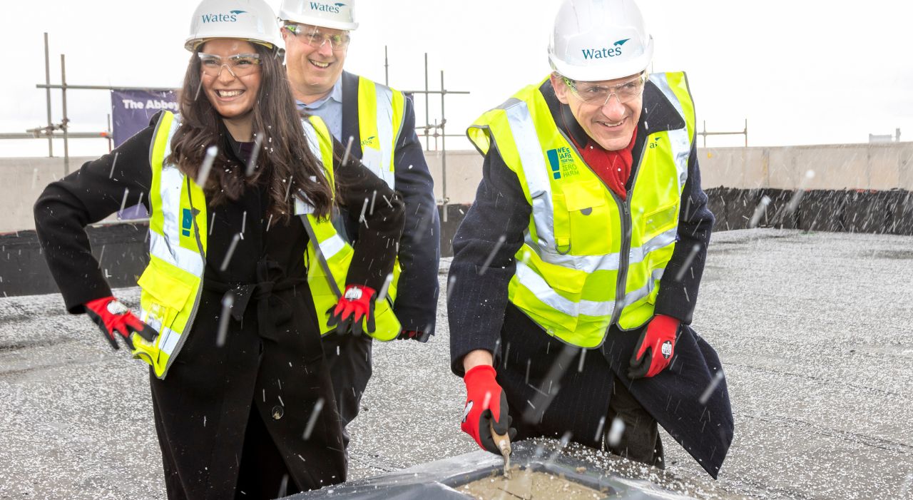 Milestone moment with 139 new homes topped out in Camden - Wates