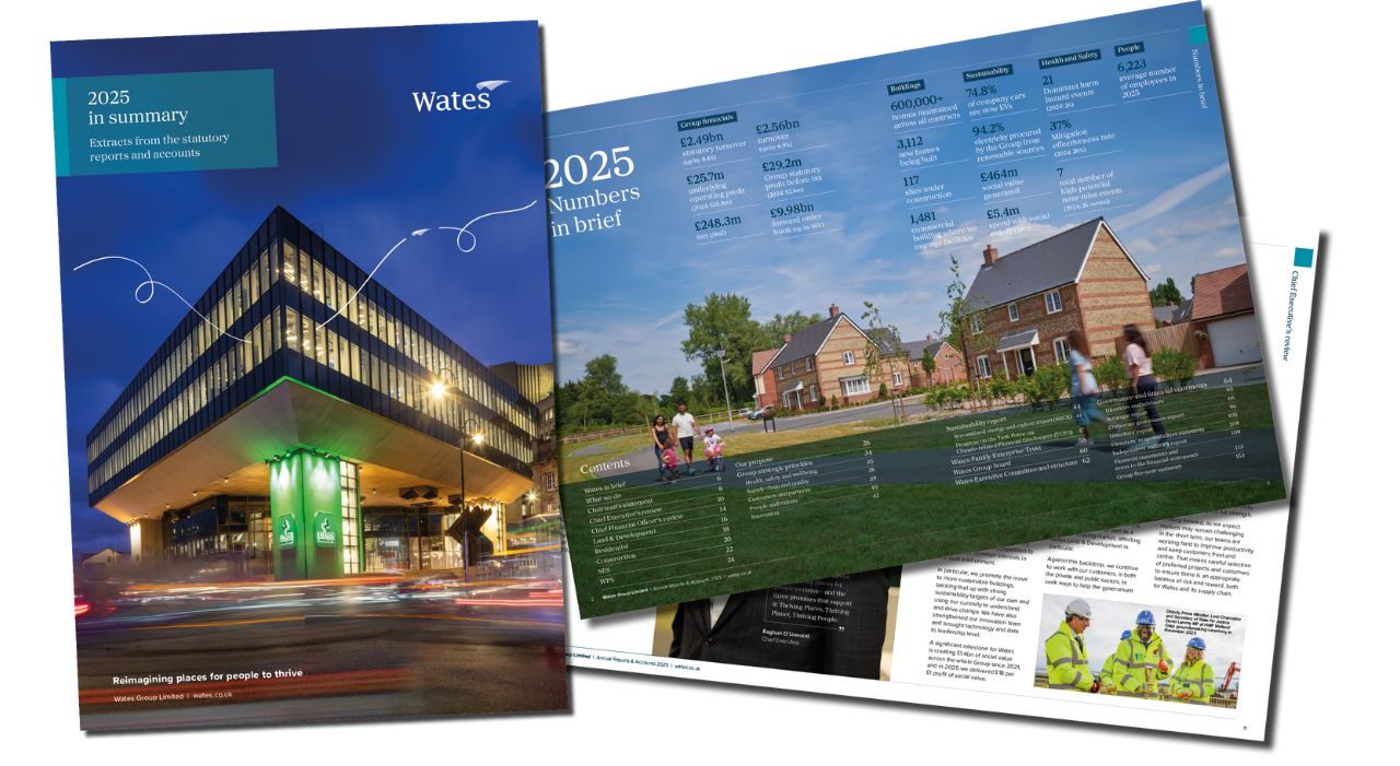 Wates delivers strong 2025 results with record £10bn order book and ...